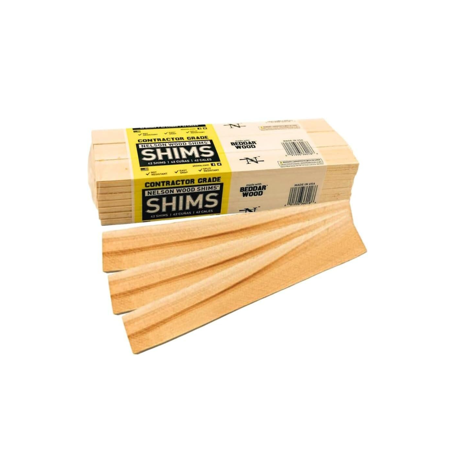 12" Beddar Wood Shims - Contractor Grade Bundle [090-116] – LTW Supply