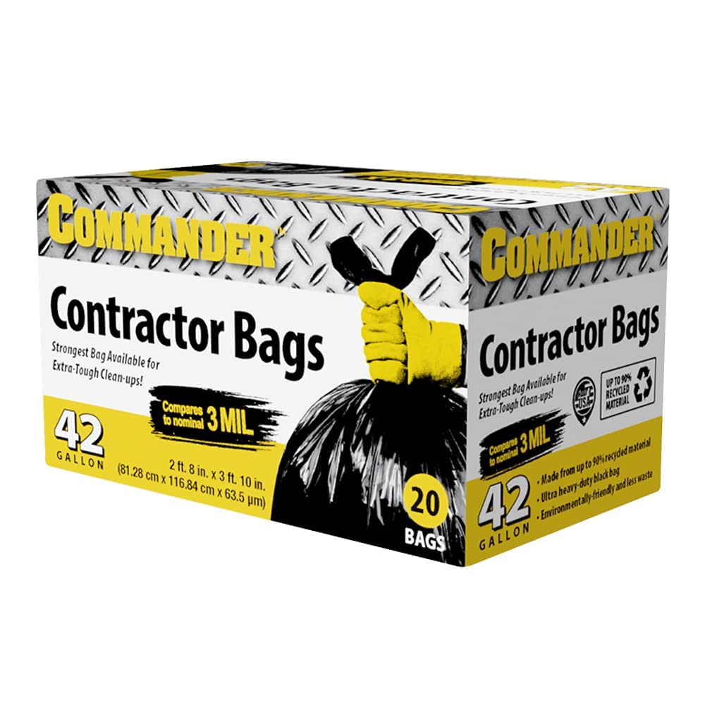 Contractor Bags - Commander HD 20ct [390-403] – LTW Supply