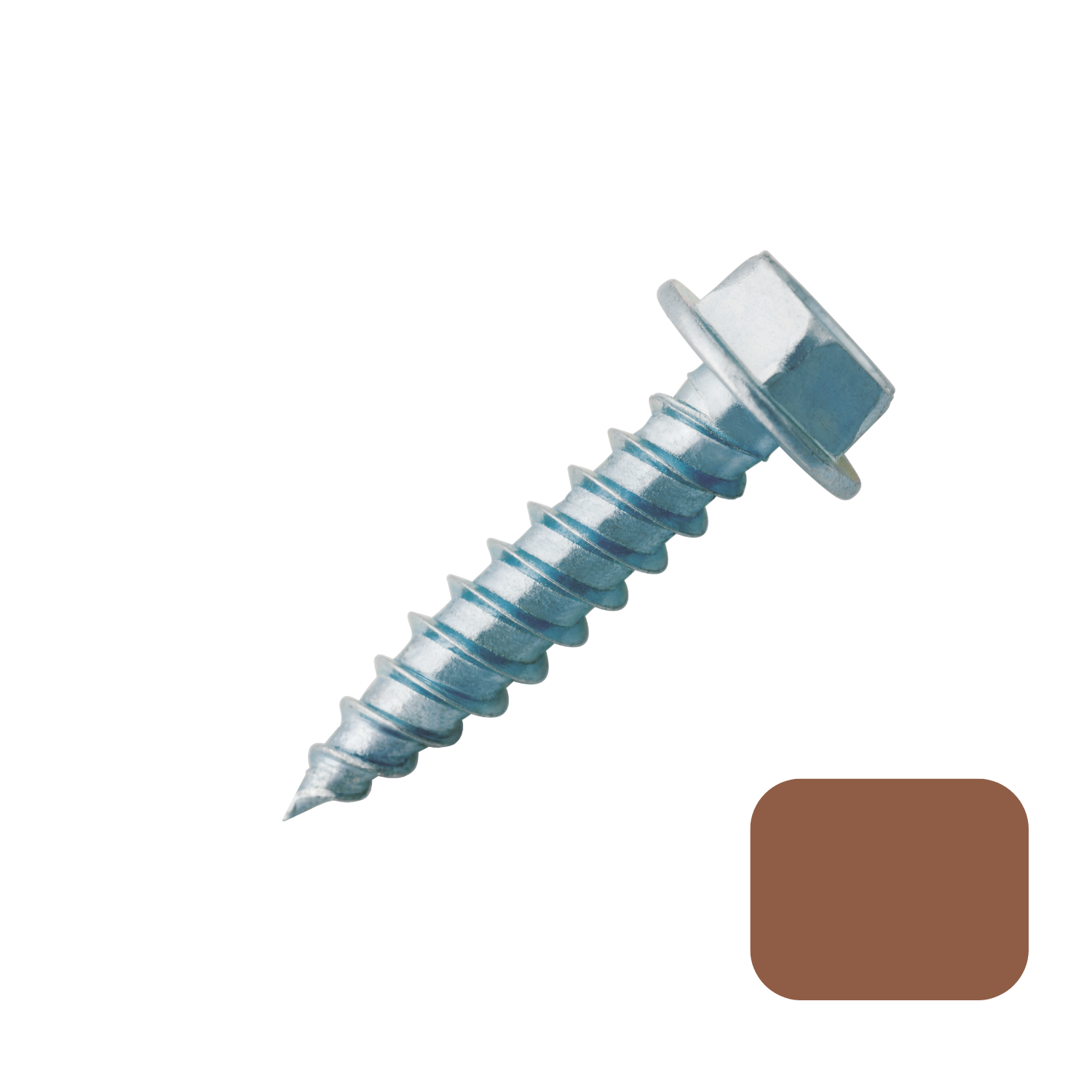 Screws - #7 x 1/2" Brown (100/bag) [100-103] – LTW Supply